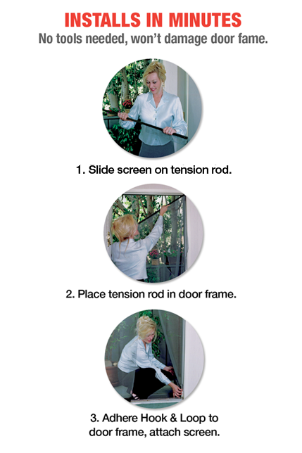 Bug Off Screen – The Smart Screen Door